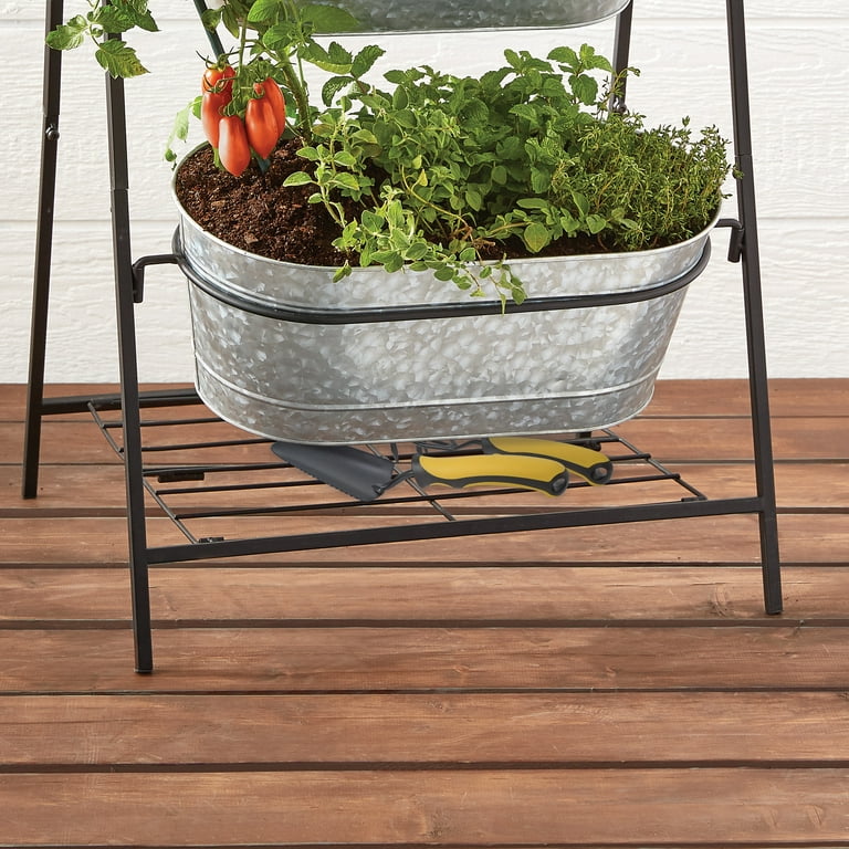 Metal Trough Gardening