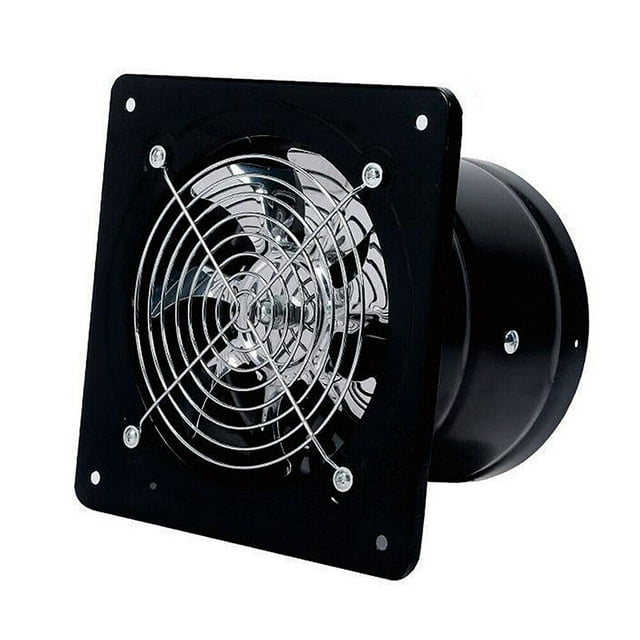 US 4-8'' Exhaust Fan Ventilation Extractor Fan Wall-Mounted Blower Anti ...
