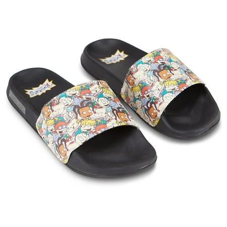 Nickelodeon Ladies Rugrats Reptar Slides - Ladies Classic Rugrats ...