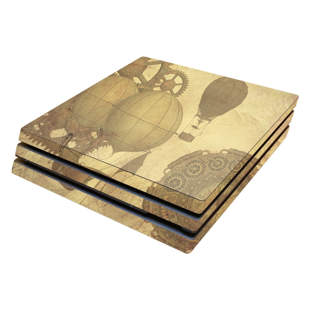 Skin Decal Wrap Compatible With Sony PS4 Pro Console Steam Punk Paper ...