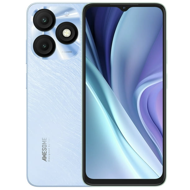 Smartphone Intel A50 A667l de 64 GB, 2 GB de RAM, Dual Sim Lte Br, 6.6 pulgadas, color azul ...