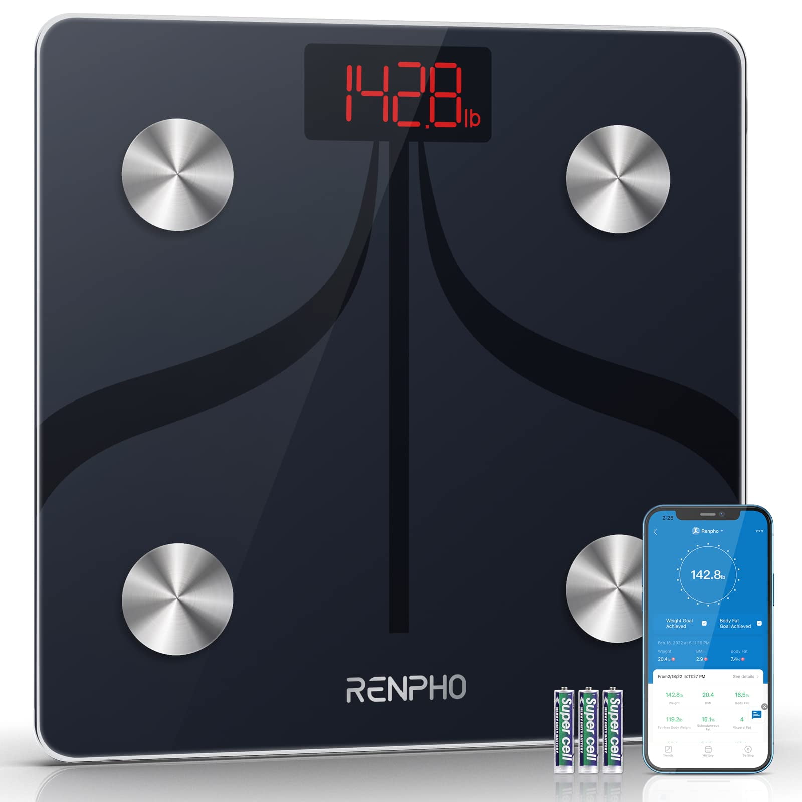 Click here for Renpho Smart Scale For Body Weight  Digital Bathro... prices