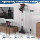 Cordless Vacuum Cleaner, 200W 21Kpa Powerful Lightweight Stick Vacuum ...