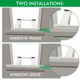 Window AC Support Bracket up to 200 lbs No Drill Universal Air ...