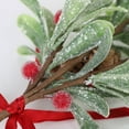 Winter Christmas Tree Decor: Hanging Mistletoe, Indoor Artificial Plant ...