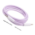 BESTYASH Durable Purple USB C to USB Cable with Braided Design for Fast ...