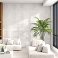 12 Pack 24" x 24" PVC Drop Ceiling Tiles, Waterproof 3D Textured ...