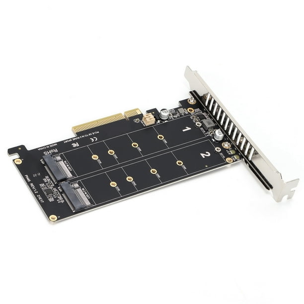 Dual M.2 NVME SSD Adapter Card for PCIE X8, High Speed Expansion ...