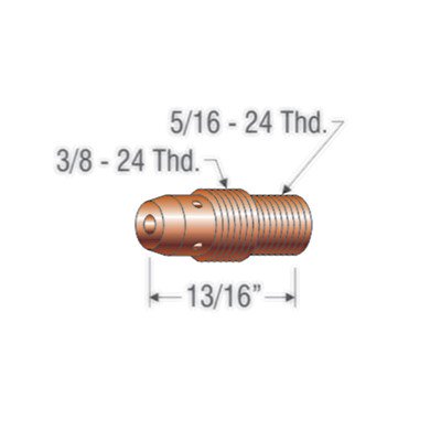 Profax Lenco 3/32" TIG Torch Collet Body (40 Pack) - Walmart.com