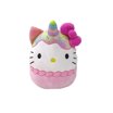 12" Squishmallow Mochi Squishy Plush Toy - Hello Kitty My Melody Pink Ice Cream - Walmart.com