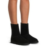 Time and Tru women's Genuine Suede Boots - Walmart.com