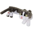 Mattel Minecraft Plush Cat Neck Pillow Toy, Purring Sounds, Soft ...