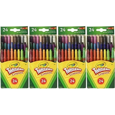 Crayola Mini Twistables Crayons, 10 Per Pack, 12 Packs - Walmart.com