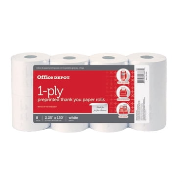 Staples Thermal Paper Rolls 2 1/4" x 165' 3/Pack (18233) 492001 ...