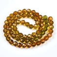 Baking Paint Transparent Glass Beads Strands Round Faceted(32 Faceted ...