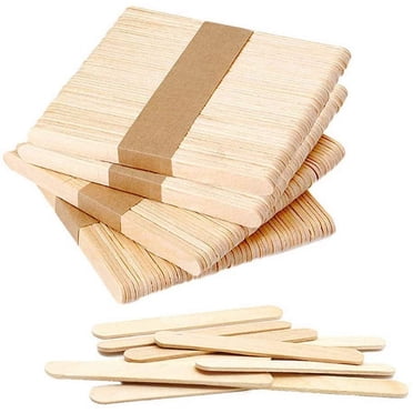 Jumbo Wooden Craft Sticks, Natural, 500 per Pack, 2 Packs - Walmart.com