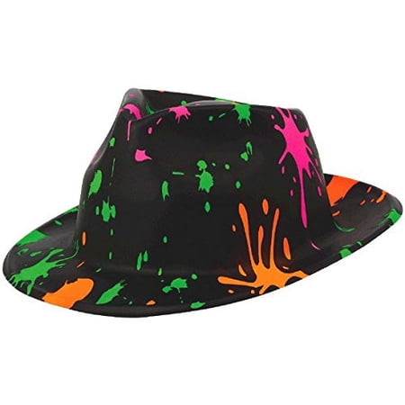 80's Party Fedora, Paint Splatter | Walmart Canada
