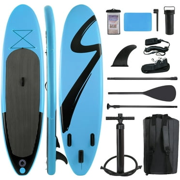 Goplus 10' Inflatable Stand Up Paddle Board W/Carry Bag Adjustable ...