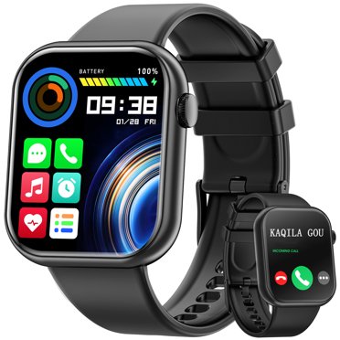 VIPLIVE Smart Watch, 1.7'' Full Touch Answer/Make Call Android ...