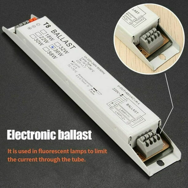 Ballast électronique T8 2x36W Tension largeur fluorescente start start énergétique de sauvegarde ...