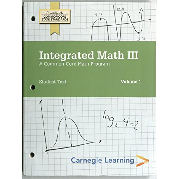 Integrated Math III, Student Text Volumes 1 2, Pre-Owned Paperback ...