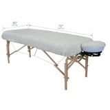 EARTHLITE Massage Table Fleece Pad Set DELUXE - 1" Soft Thick Fleece ...
