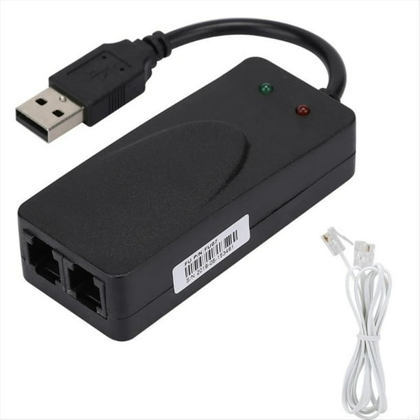 Módem Fax 920L de Doble Puerto USB 2.0 de 56 K, Controlador de Módem ...