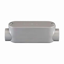 Cantex Conduit Outlet Body, PVC, C, Conduit Outlet Body Hub Size: 1/2 ...