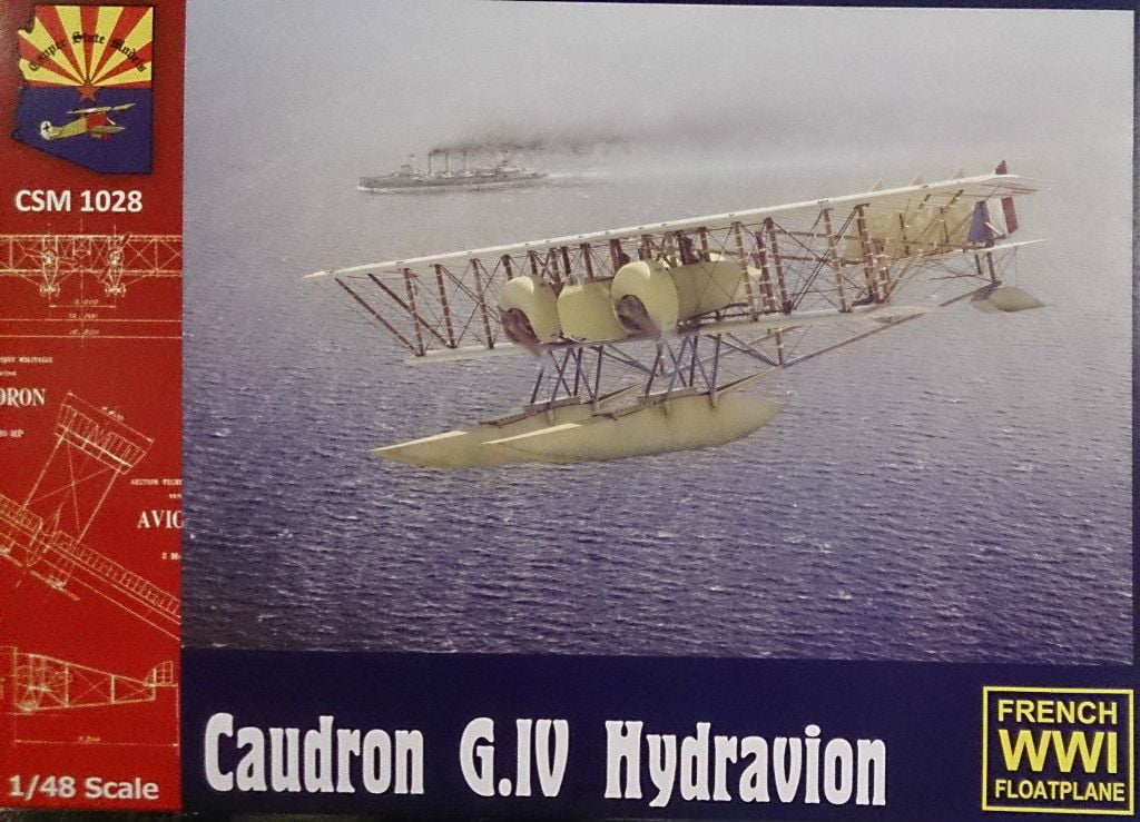 Copper State Models 1:48 Caudron G.IV Hydravion Plastic Model Kit # ...