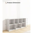 Montessori Toy Storage Shelf, Kids Toy and Book Storage Organizer with ...