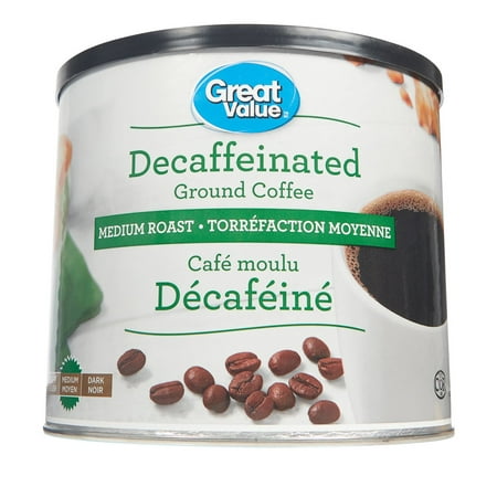 Great Value Medium Roast Decaffeinated Ground Coffee, 642 g - Walmart.ca