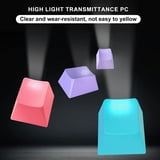 61 Keycaps Backlit PBT,60 Percent Mechanical Keyboard Keycap Set ...