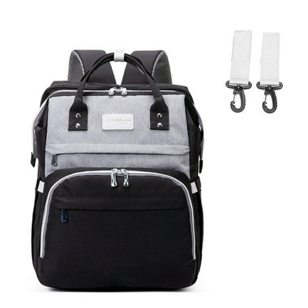 BABARLA Folding Mummy Bag Baby Nappy Pouch Travel toddler Bed Backpack ...