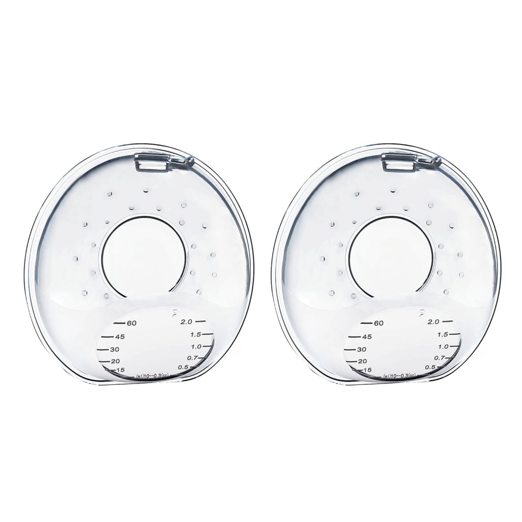 2 Pcs/Set Wearable Nursing Cups Breast Shells Breastmilk Collecter Milk ...