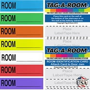 Tag-A-Room Basement Color Coded Moving Labels (50 Count), Moving ...