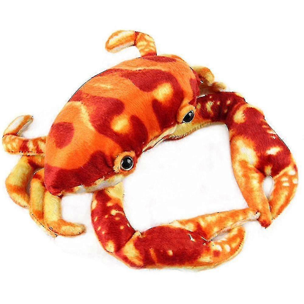 Crab Doll Stuffed Animal Red Crabs Plush Toys Realistic Doll For Baby ...