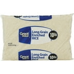 Great Value: Long Grain Enriched Rice, 20 Lb - Walmart.com