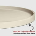 Dog Food Mat - Waterproof Dog Bowl Mat, Silicone Pet Mat for Food and ...