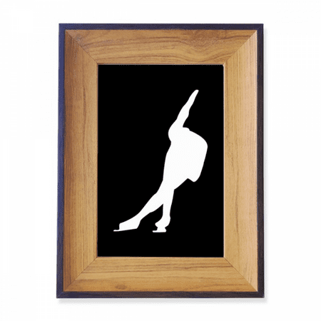 Black Sport Roller Skating Outline Photo Frame Exhibition Display Art ...