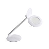 Daylight Halo 8D Table Magnifier-White & Silver - Walmart.com