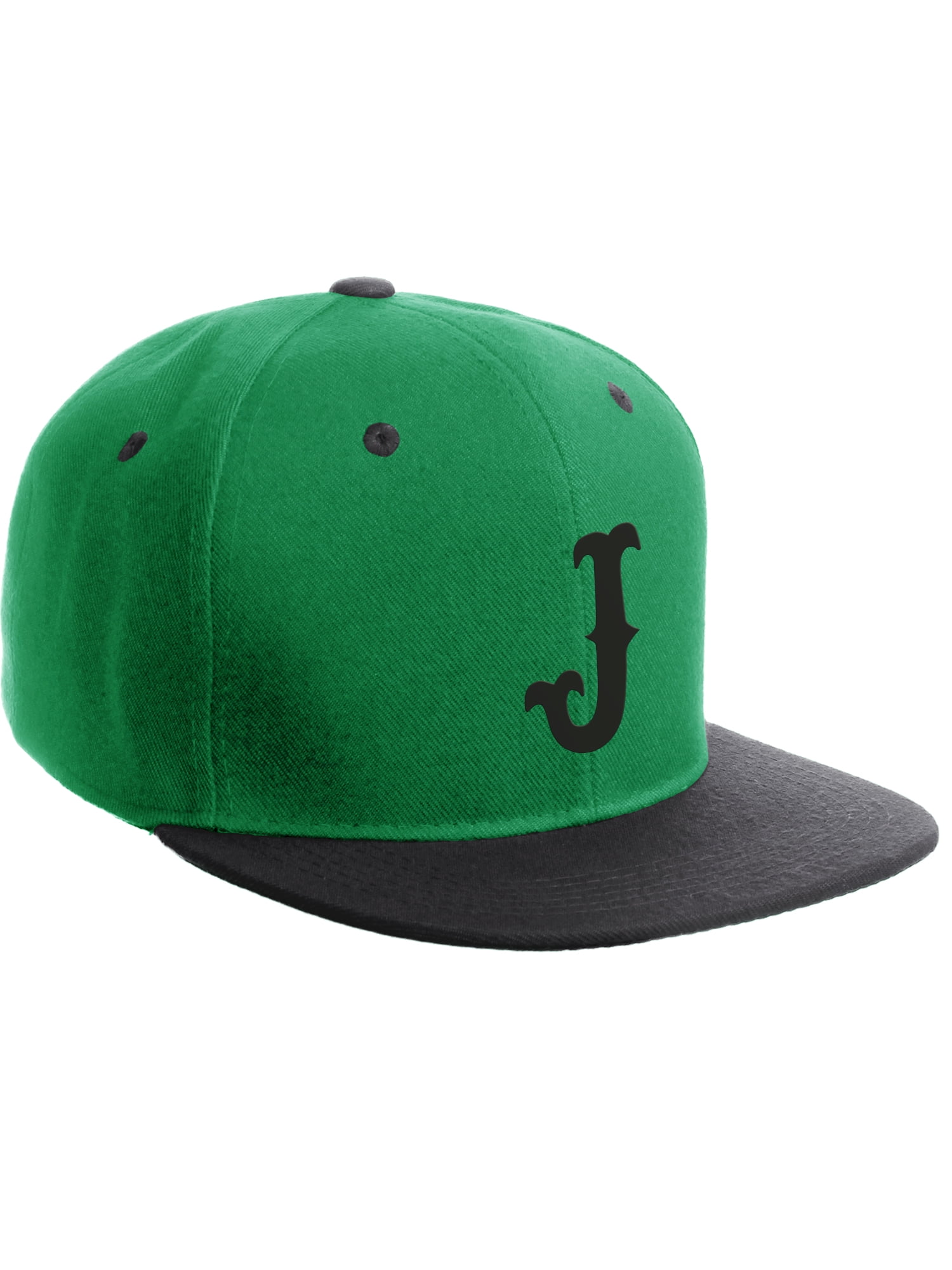 Daxton Classic Snapback Flat Bill Visor Vintage Custom Number Letter ...