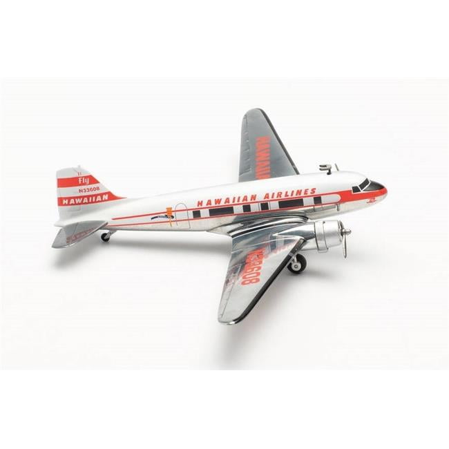 Herpa HE572613 1-200 Scale Viewmaster Hawaiian Model Plane for DC-3 ...