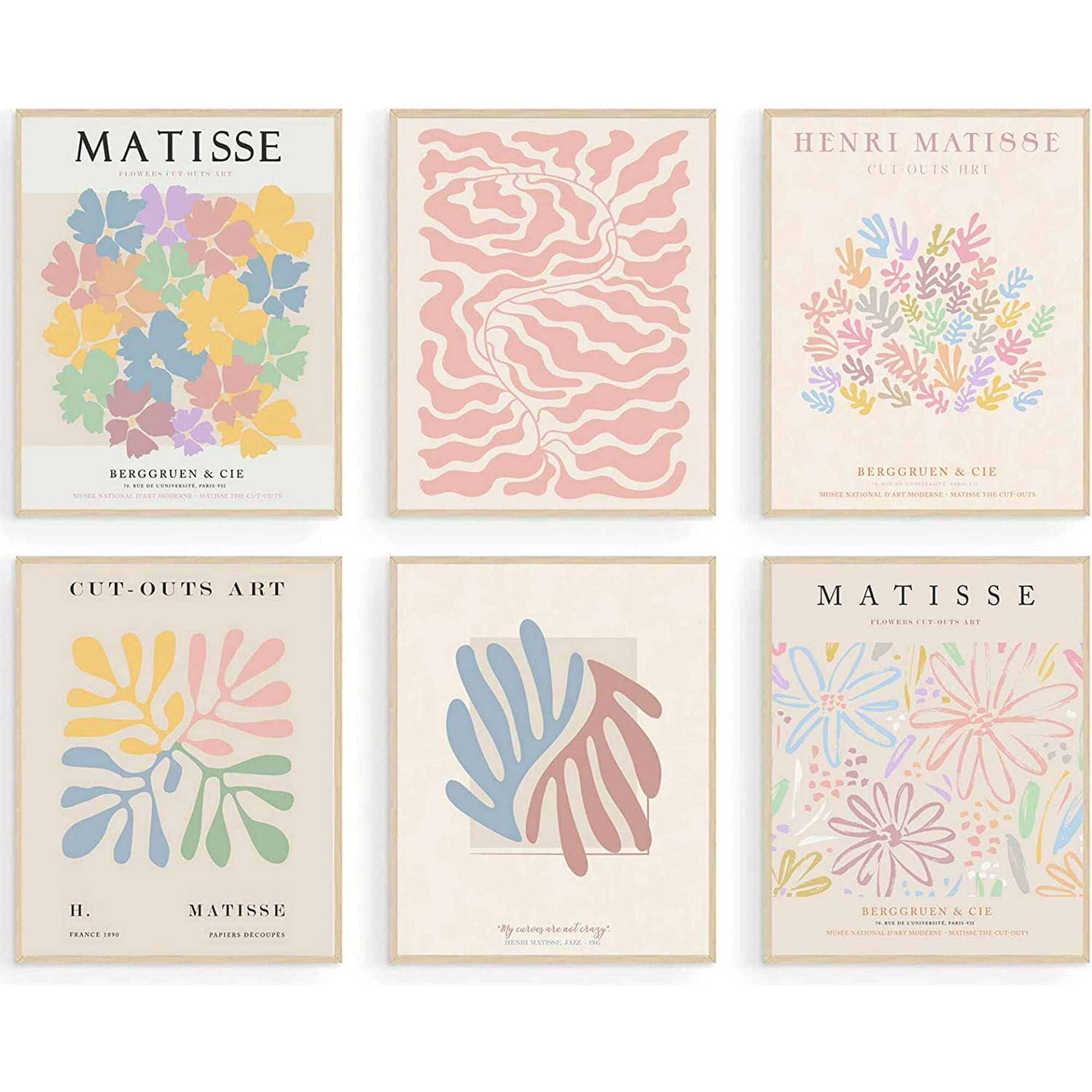 Click here for Xinqihang Henri Matisse Posters Danish Pastel Room... prices