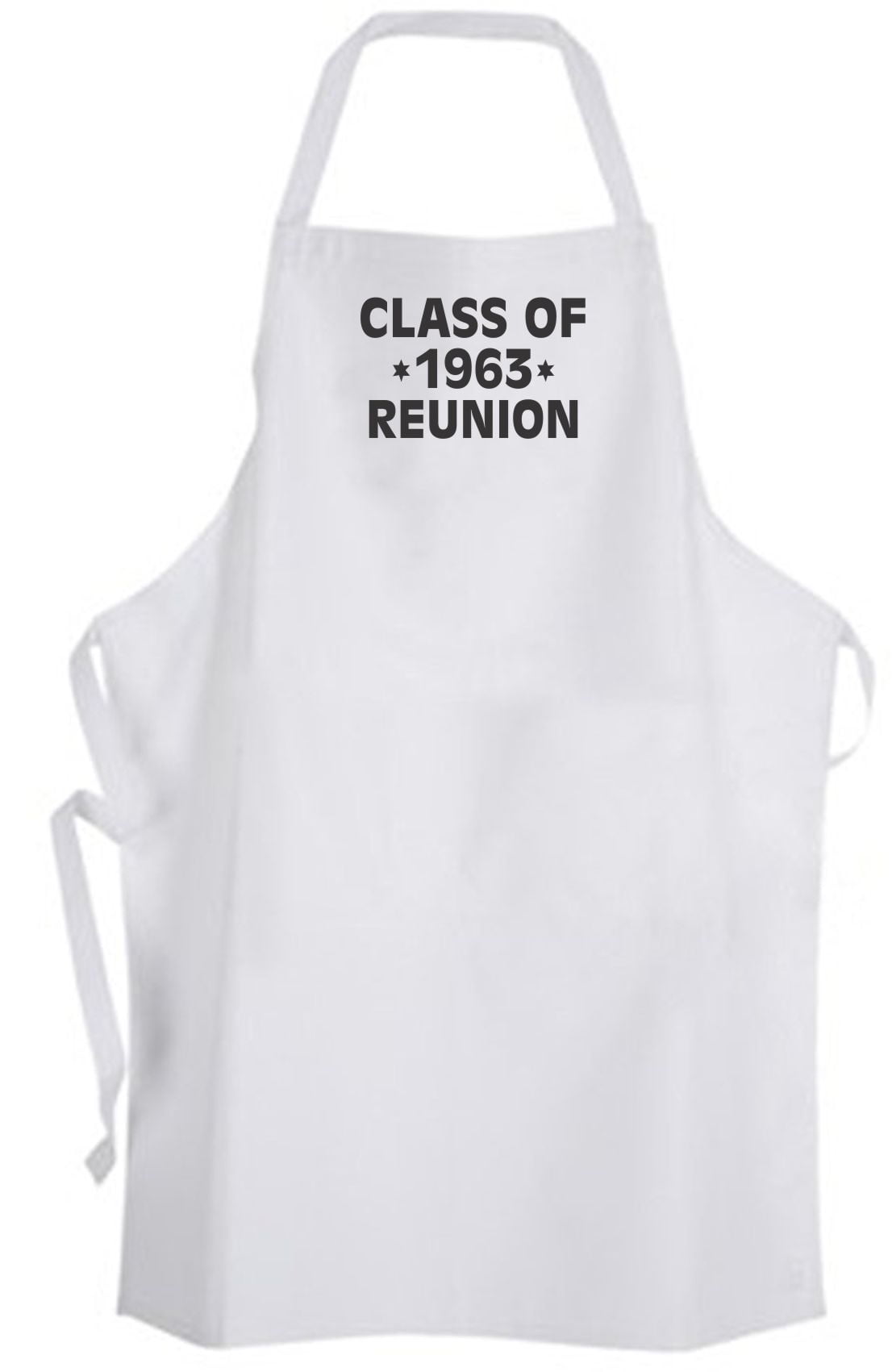 Aprons365 - Class of 1963 Reunion – Apron (School Graduation) - Walmart.com