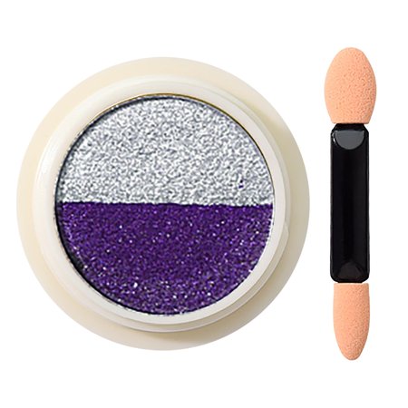 Manicure Solid Magic Mirror Powder Two-color Shot Powder Titanium ...