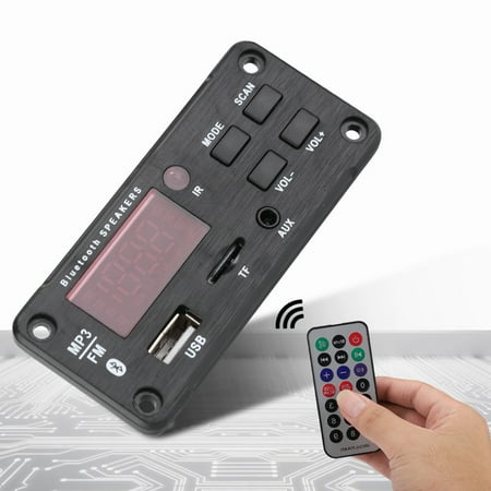 Akozon Decoding Board, Car Speaker Bluetooth5.0 Mp3 Decoding Board ...