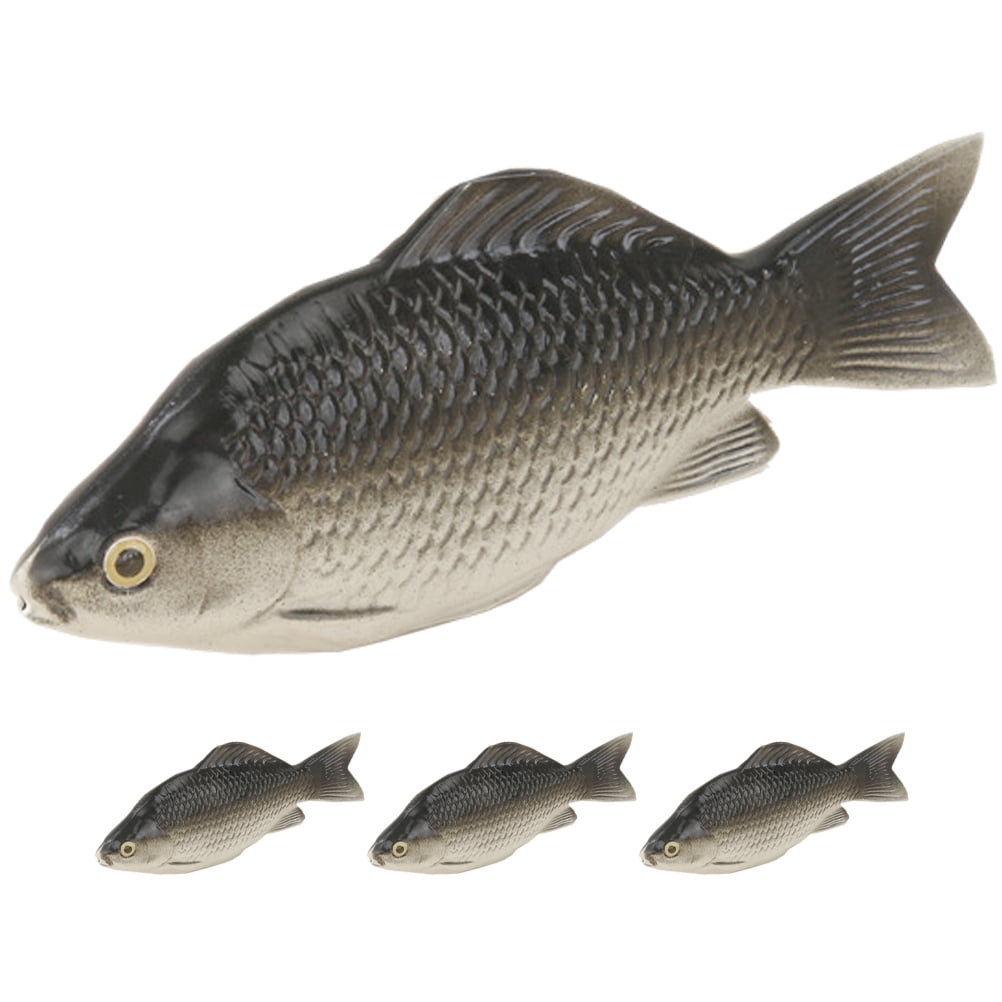 Click here for Raindrops Realistic Fish Model For Decor Dark Grey... prices