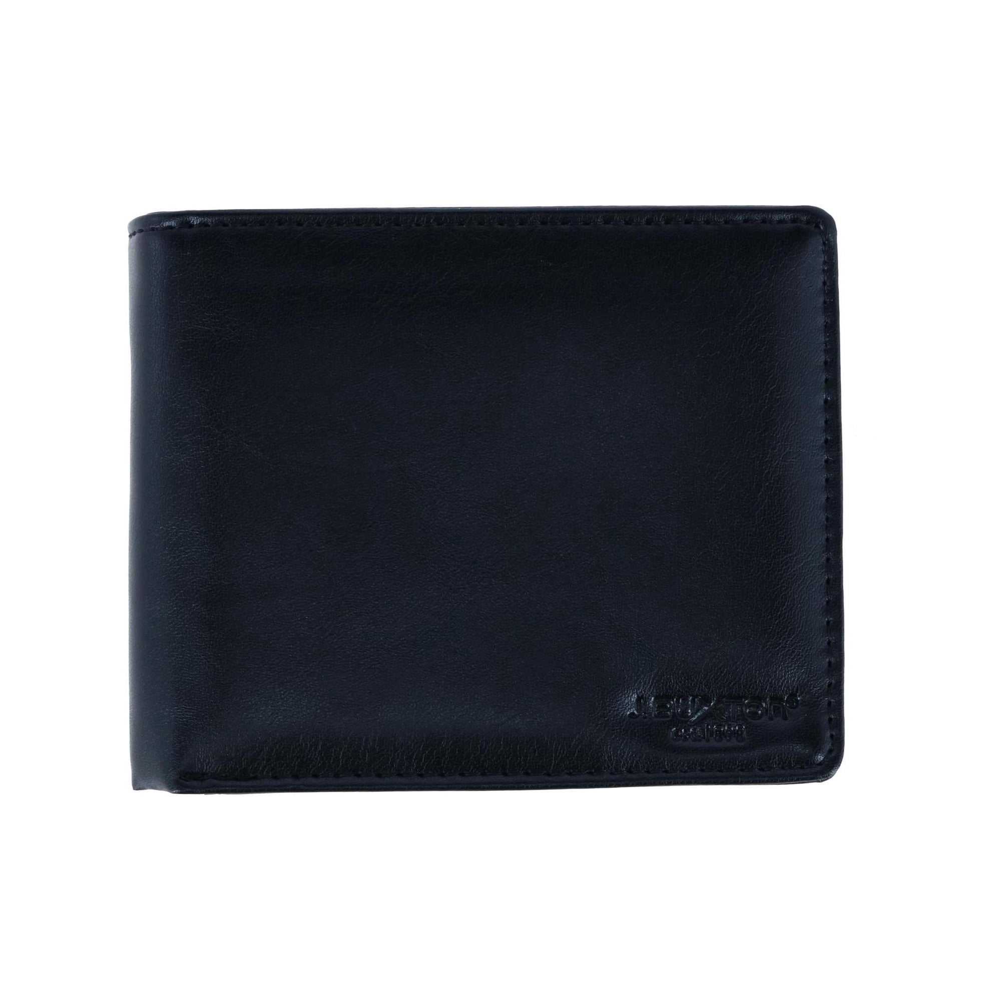 Buxton Rfid Distressed Vegan Leather Bifold Wallet (Mens)