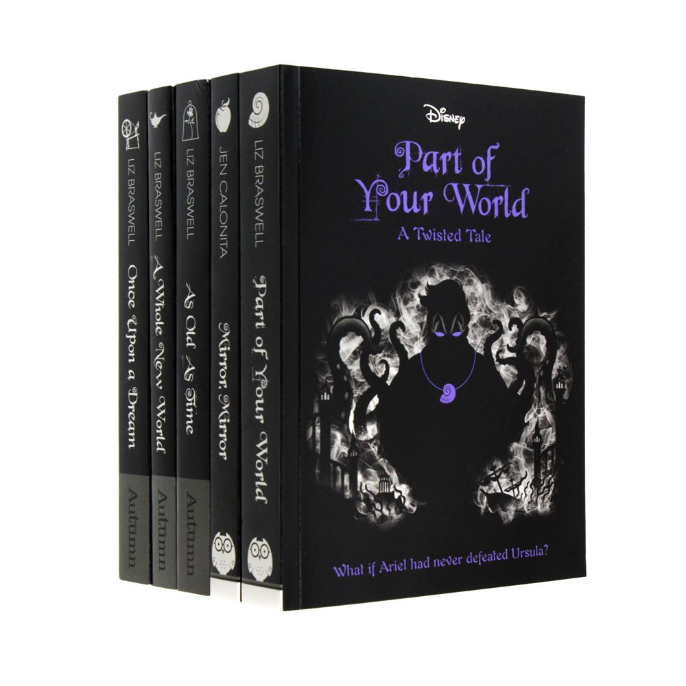 Disney Twisted Tales Collection 5 Books Set Once Upon a Dream, Mirror ...