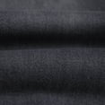 AGKIZG Solid Color Men's Denim Jeans Stretch Fabric Button Zipper ...